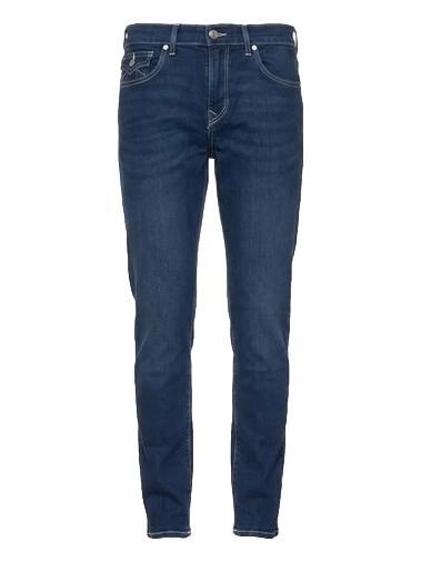 True Religion Jeans Size Cotton, Polyester, Viscose, Elastane - Blue