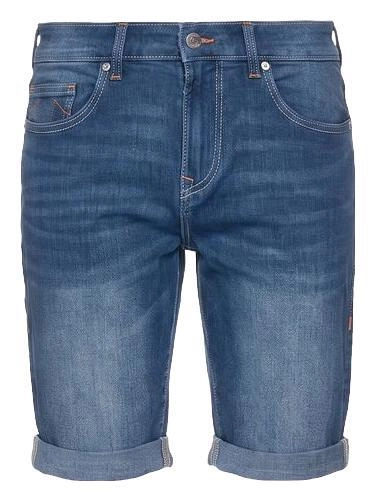 True Religion Denim Shorts Size Cotton, Polyester, Viscose, Elastane, Lyocell - Blue