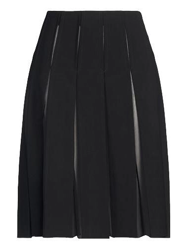 Marni Midi Skirt Size Polyester, Virgin Wool, Elastane - Black