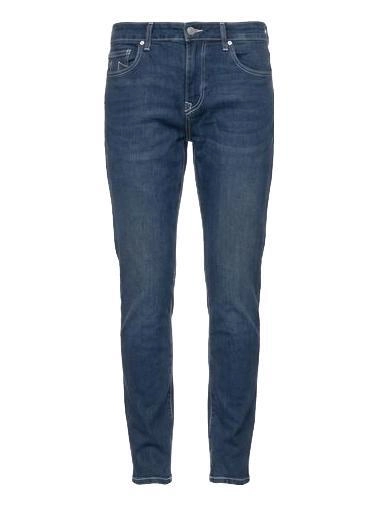 True Religion Jeans Size Cotton, Polyester, Viscose, Elastane, Lyocell - Blue