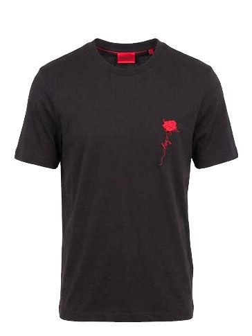 Hugo T-shirt Size Cotton - Black