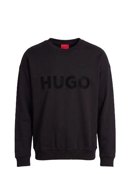 Hugo Sweatshirt Size Cotton - Black
