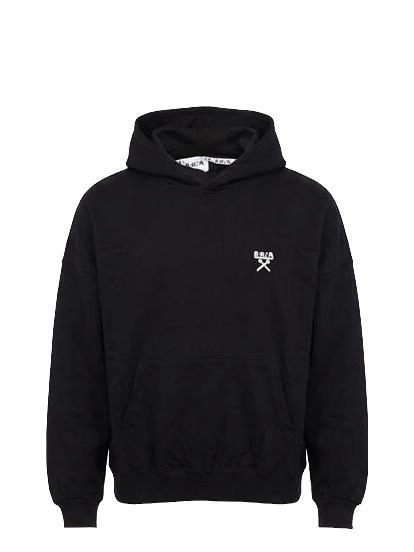 BERNA Sweatshirt Size Cotton, Polyester - Black