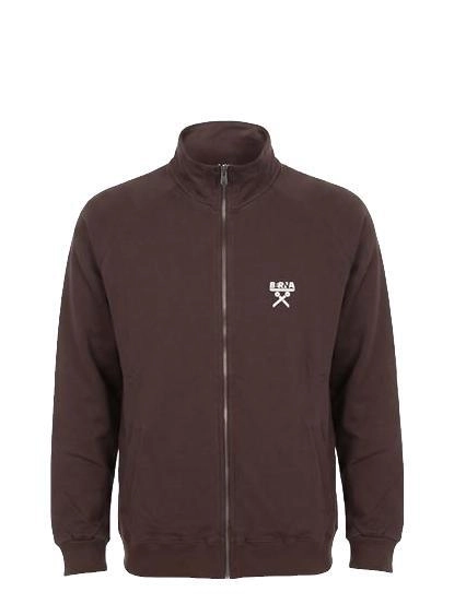 BERNA Sweatshirt Size Cotton, Polyester - Brown