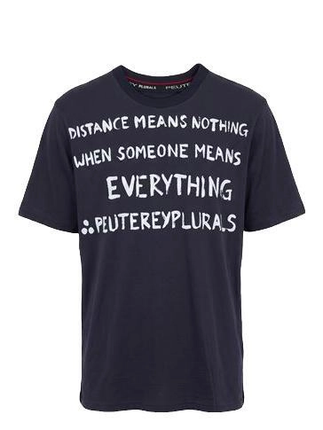 Peuterey T-shirt Size Cotton - Blue