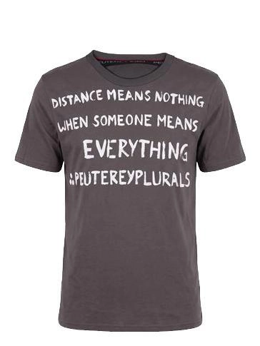 Peuterey T-shirt Size Cotton - Grey