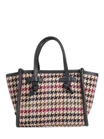 GIANNI CHIARINI Handbag Textile Fibers - Beige