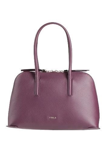 Furla Shoulder Bag Leather - Plum
