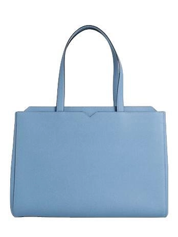 VALEXTRA Handbag Leather - Blue