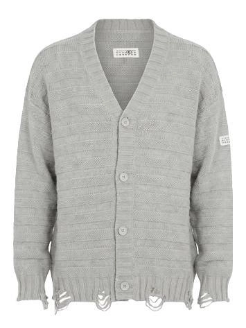 MAISON MARGIELA Cardigan Size Acrylic, Virgin Wool - Grey
