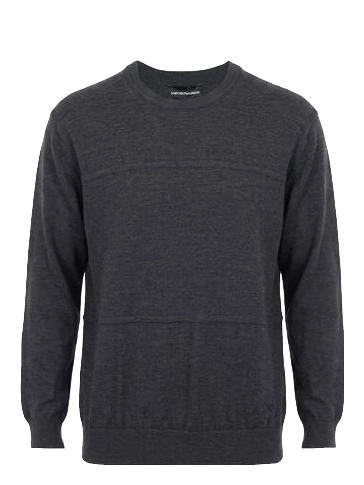 Emporio Armani Sweater Size Virgin Wool - Grey