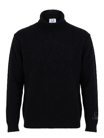 C.P. COMPANY C. P. Company Turtleneck Size Wool, Polyamide, Elastane - Black
