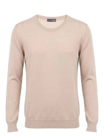 DRUMOHR Sweater Size Super 140s Wool - Ivory