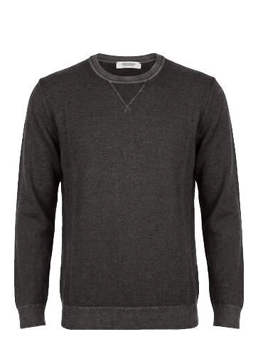 Crossley Sweater Size Virgin Wool - Charcoal