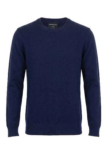 Crossley Sweater Size Cashmere - Navy