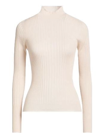 Peserico Turtleneck Size Cashmere, Silk - Cream
