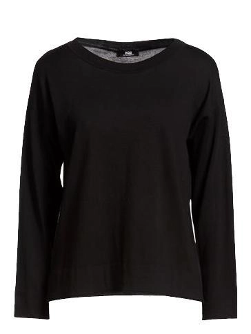 Alpha Studio Sweater Size Merino Wool - Black