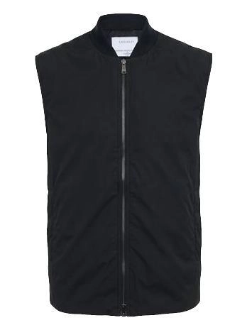 Crossley Vest Size Polyester, Polyurethane - Black