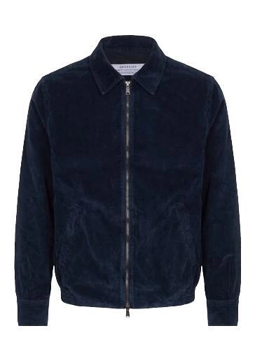 Crossley Jacket Size Cotton, Elastane - Blue