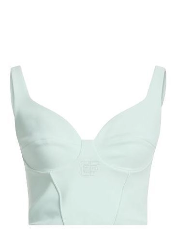Elisabetta Franchi Top Light Size Polyester, Elastane - Green