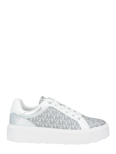 Michael Kors Sneakers Size Pvc Polyvinyl Chloride, Polyurethane - Silver