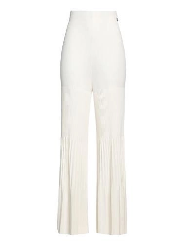 TWINSET Pants Size Viscose, Polyester - White
