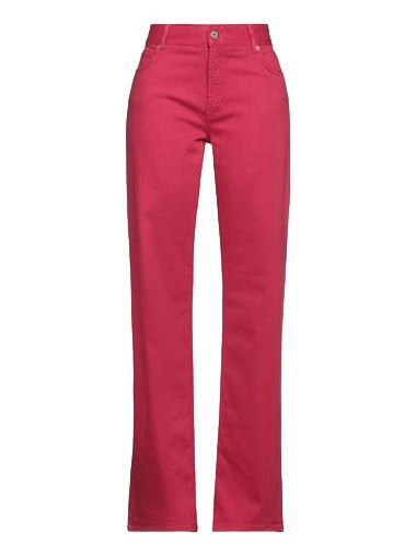TWINSET Pants Garnet Size Cotton, Elastane - Red