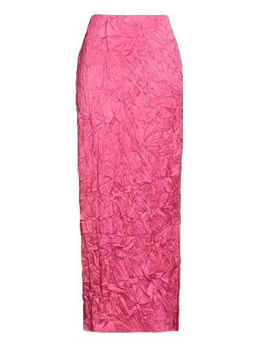 GAELLE PARIS Maxi Skirt Size Polyester - Fuchsia