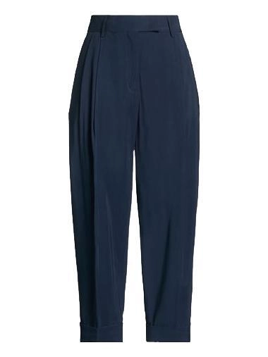 MOORER Pants Size Viscose, Polyester - Blue