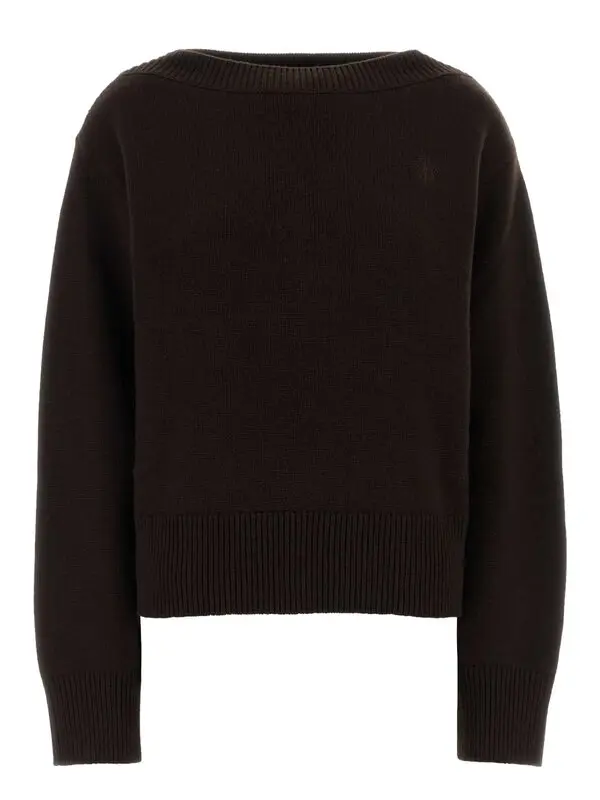 Gucci Chocolate Wool Blend Oversize Sweater - Brown