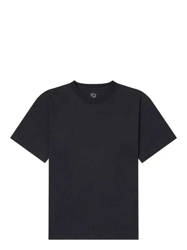 ORSLOW Cotton-jersey T-shirt - Black