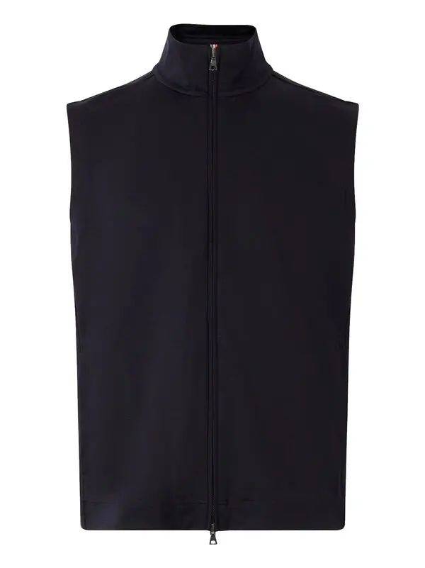 Orlebar Brown Dorien Stretch-jersey Gilet - Blue