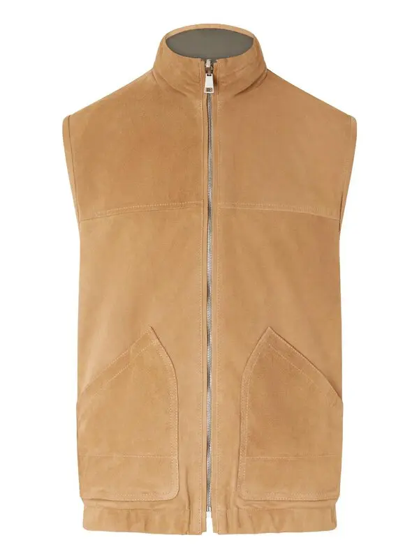 VALSTAR Reversible Suede Vest - Neutrals