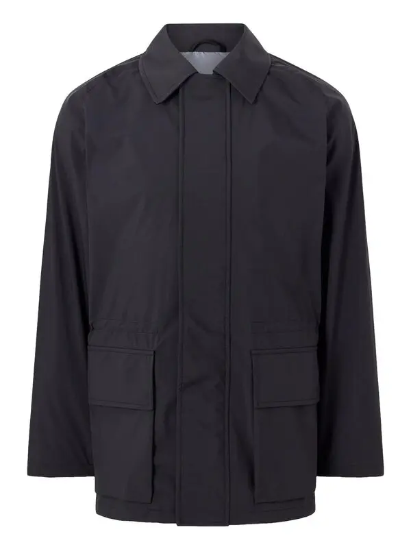 SAMAN AMEL Shell Jacket - Black