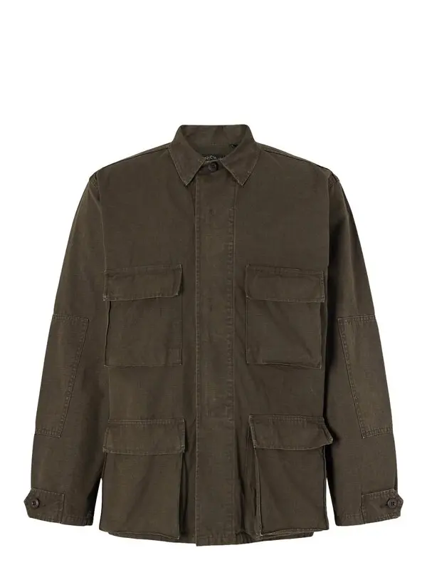 ORSLOW B.d.u Cotton-ripstop Jacket - Green