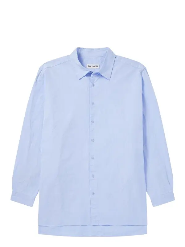 CASEY CASEY Ilka Cotton Shirt - Blue