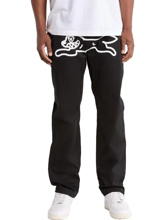 ICECREAM Strawberry Fit Pull-on Prep Pants - Black
