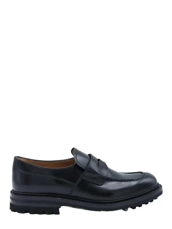 Church's Lug Sole Penny Loafers - Black