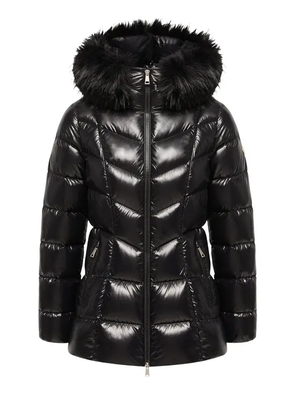 Moncler Fulmar Zip-up Puffer Jacket - Black