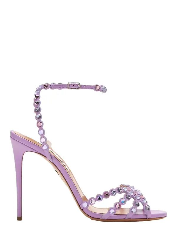 AQUAZZURA Tequila Sandals - Purple