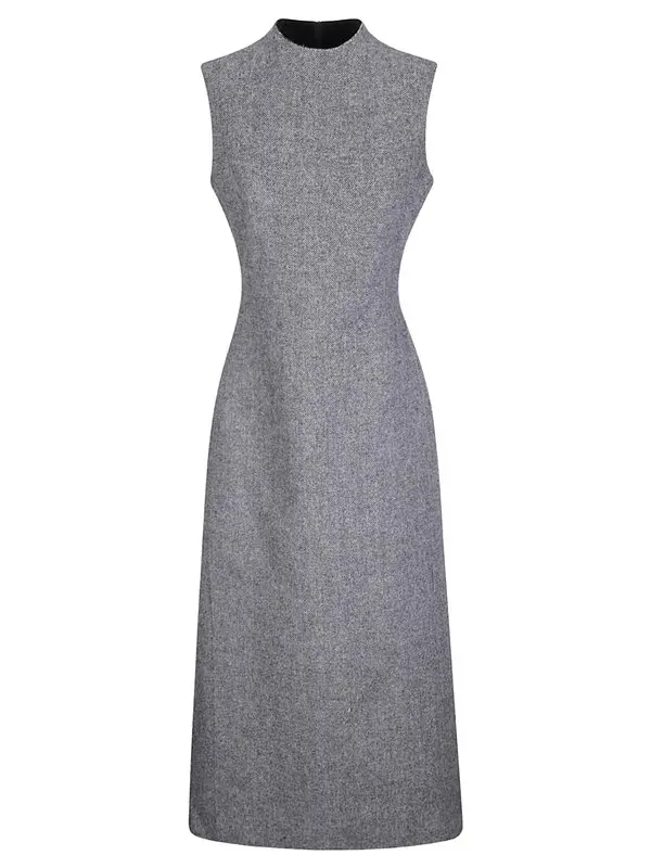 MAISON MARGIELA Sleeveless Midi Dress - No