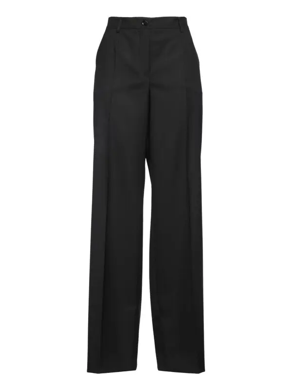 Dolce & Gabbana Loose-fitting Trousers - Black
