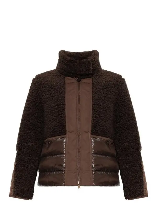Moncler Glorieux Zipped Jacket - Brown