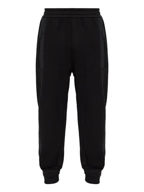 Moncler Elastic-waist Casual Trousers - Black