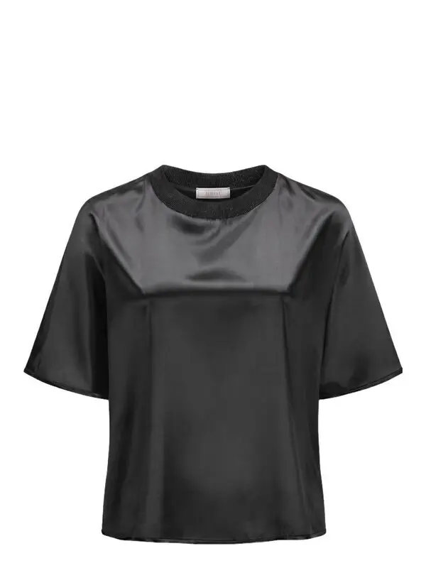 Peserico Satin Short-sleeve T-shirt - No