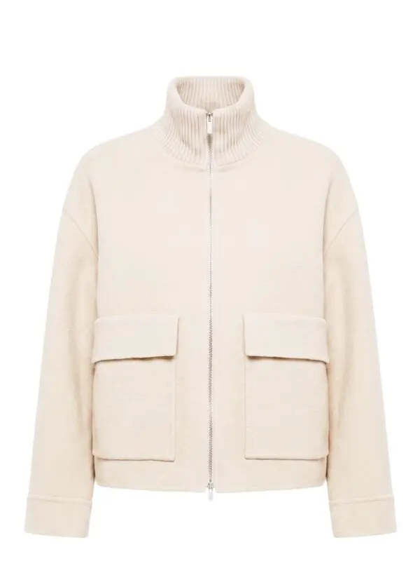 Peserico Panelled Zip-up Jacket - No