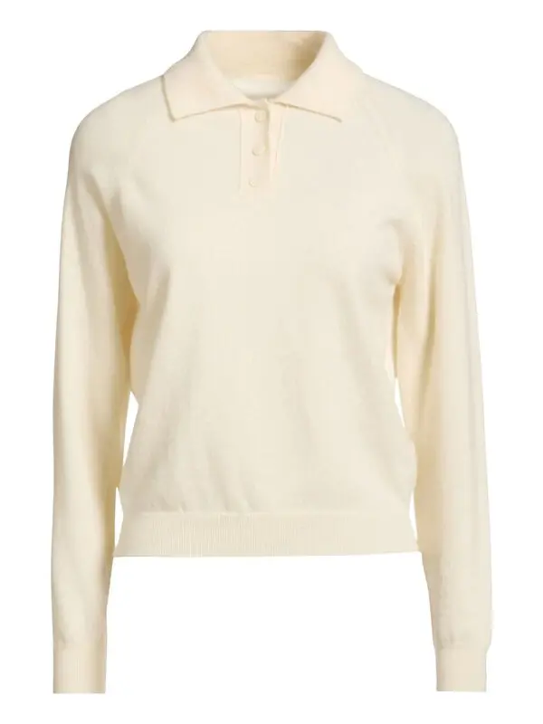 MAISON MARGIELA Lightweight Wool Knit Top - Camel