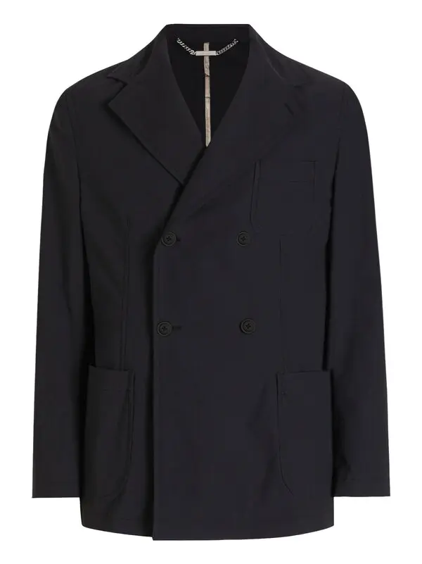 Dolce & Gabbana Double-breasted Patch-pocket Blazer - Black