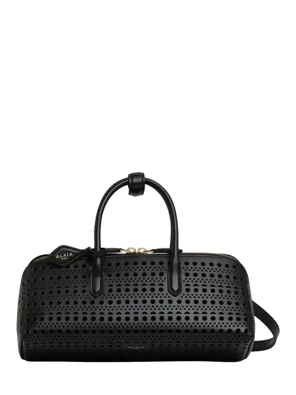 Alaïa Zippered Handbag - Black