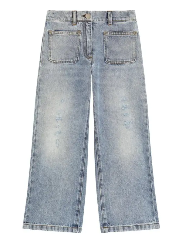 Dolce & Gabbana Wide-leg Jeans - Gray